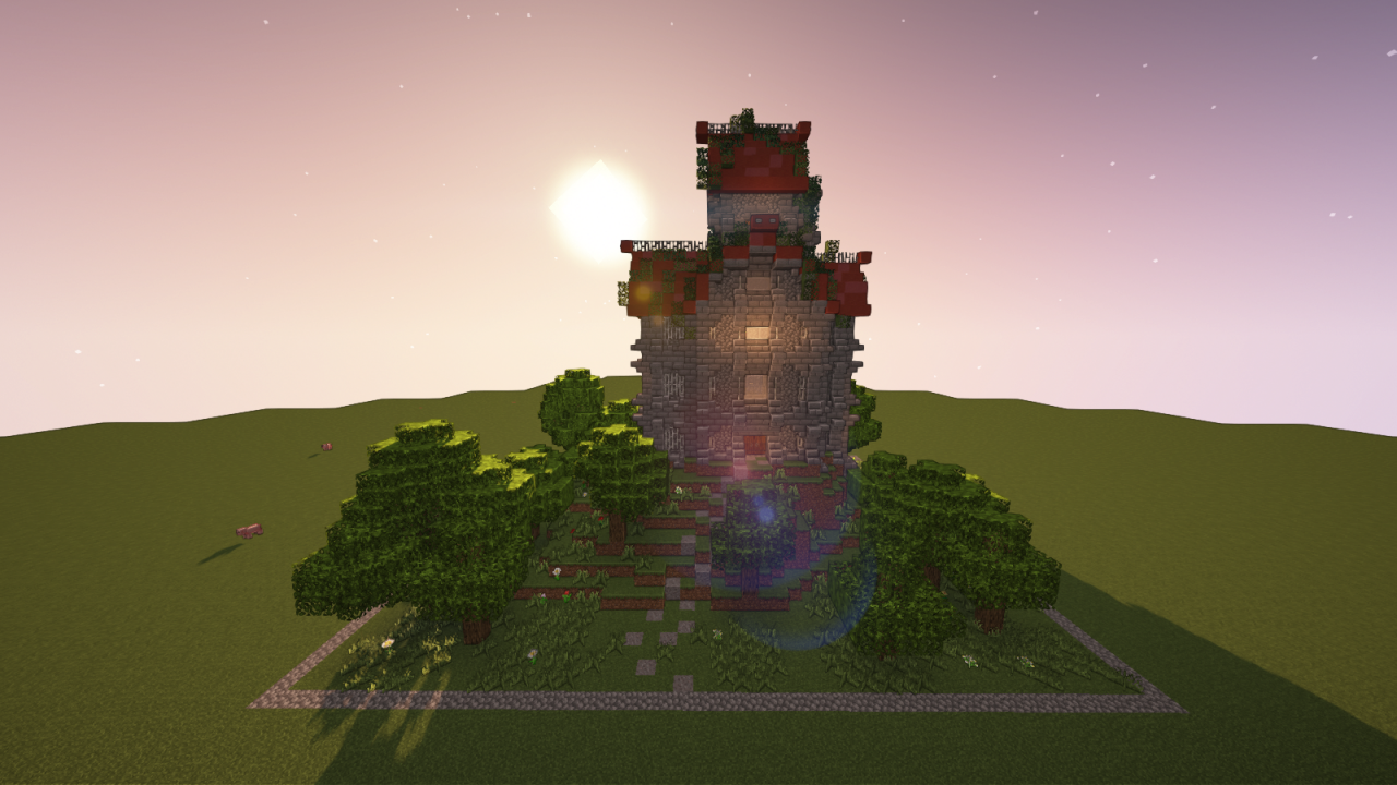 Red castle Minecraft Map