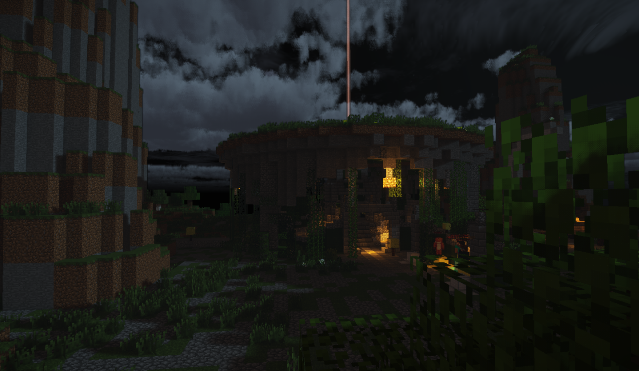 Minecraft Green Tower Spawn Minecraft Map