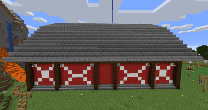 large barn Minecraft Map