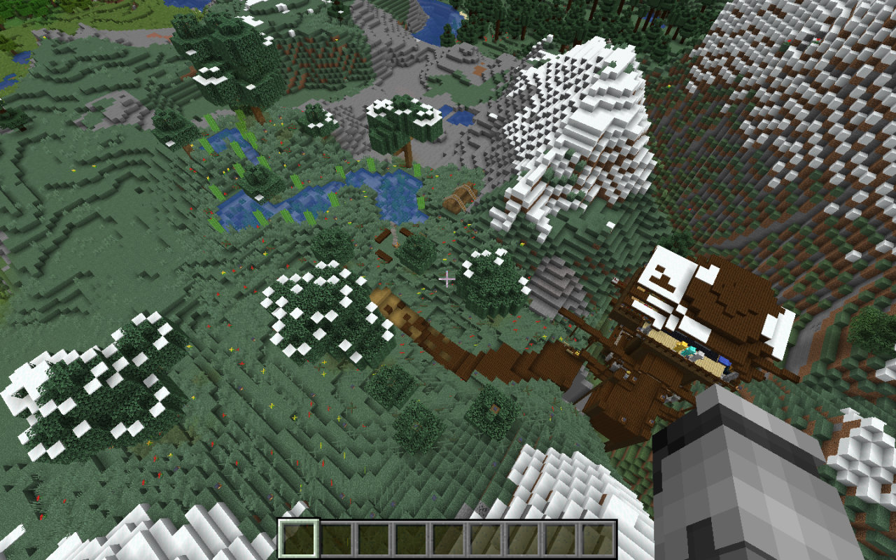 Pillager Outpost House Minecraft Map