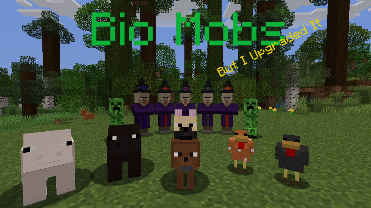 Bio Mobs Minecraft Texture Pack