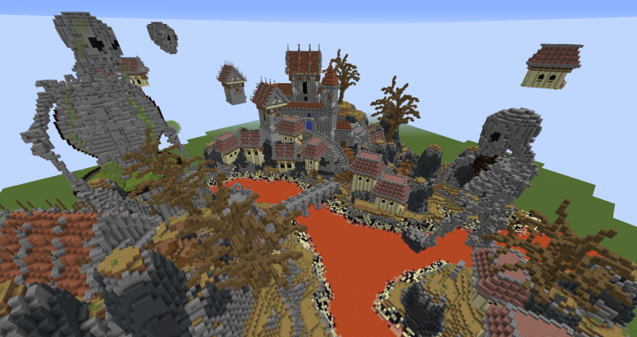 Hardcore spawn - commission Minecraft Map