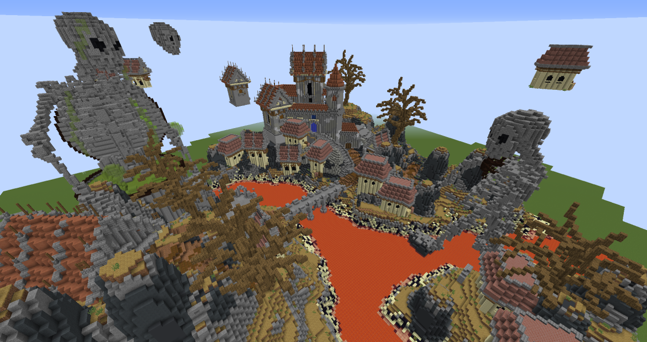 Hardcore spawn - commission Minecraft Map