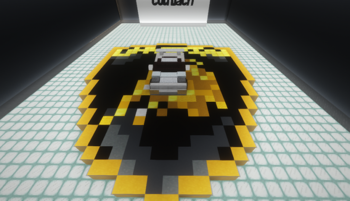 Lamborghini Countach Minecraft Map