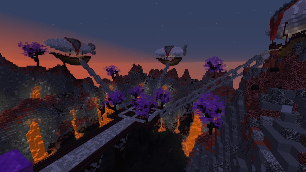 Hellish spawn Minecraft Map