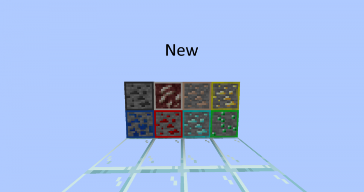 Highlighted Ores 16x16 Minecraft Texture Pack