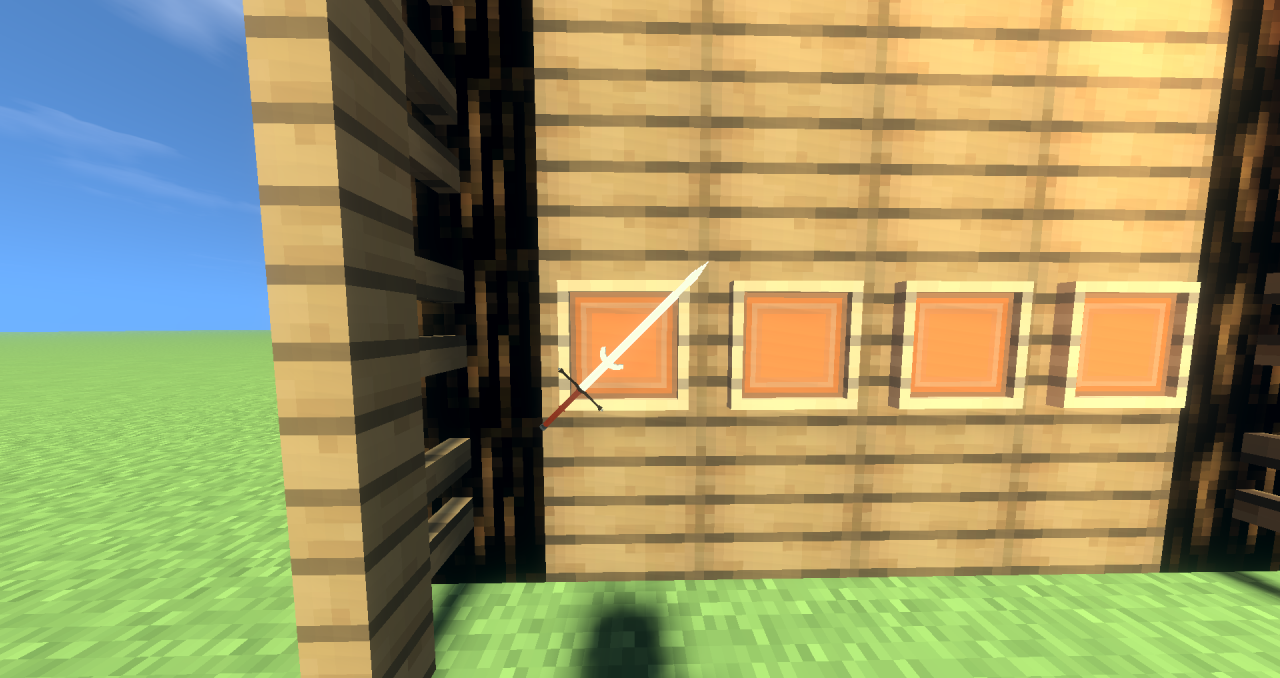 Two Handed Great Sword 3D Model/Files Minecraft Texture Pack