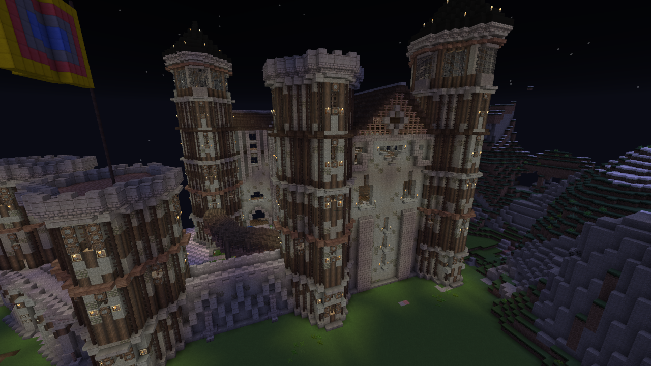 Castle project Minecraft Map