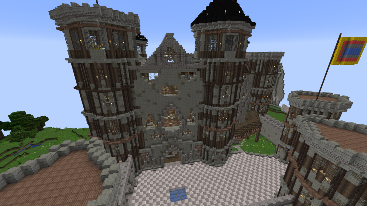Castle project Minecraft Map