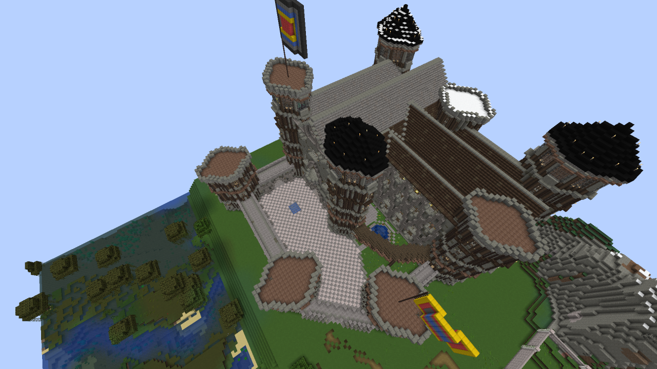 Castle project Minecraft Map