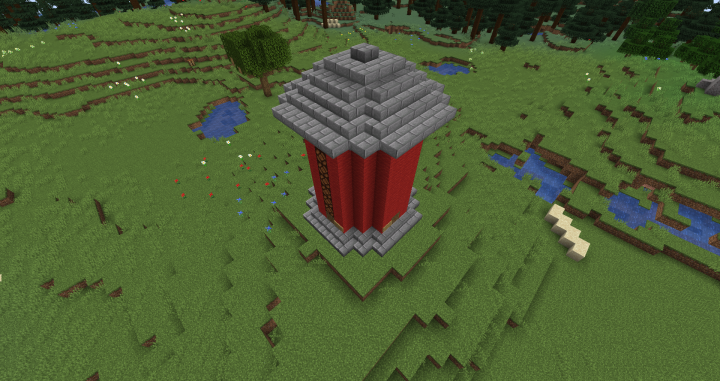 working grain silo Minecraft Map
