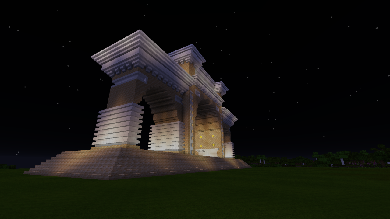 Great Triumphal Arch - Wielki Łuk Triumfalny Minecraft Map