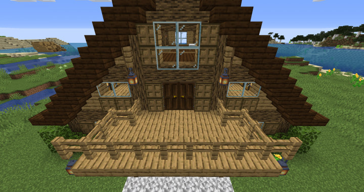 nice 3 story house Minecraft Map