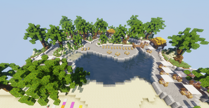 A Day at the Beach Minecraft Map