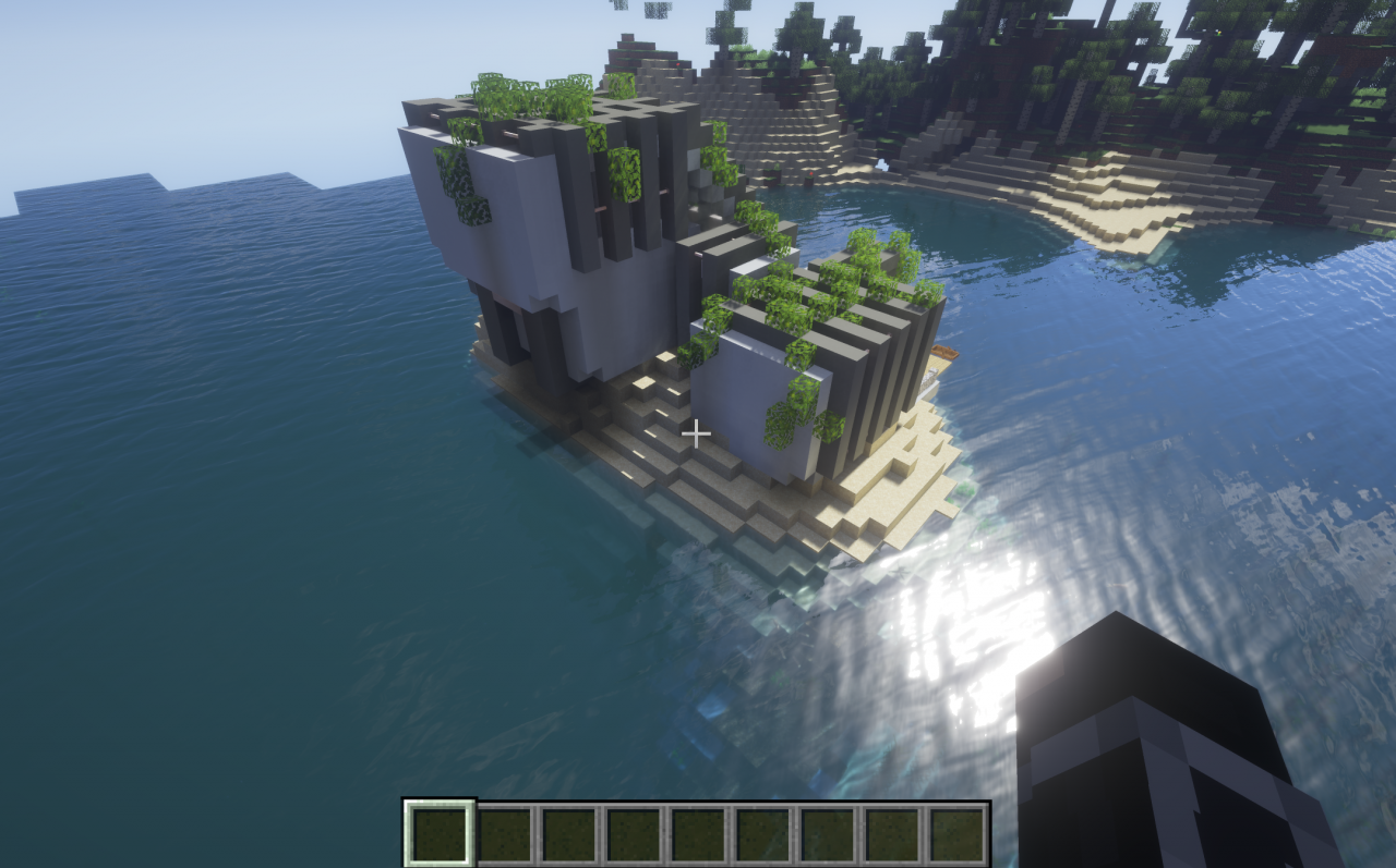 small island vacation home Minecraft Map