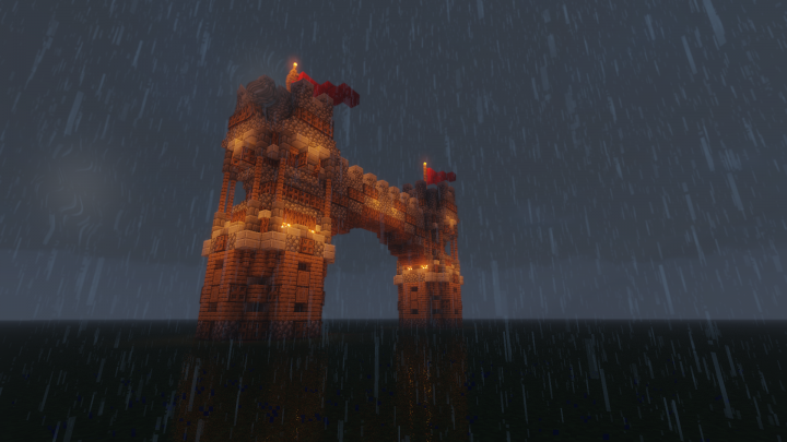 Village Gate Build Minecraft Map