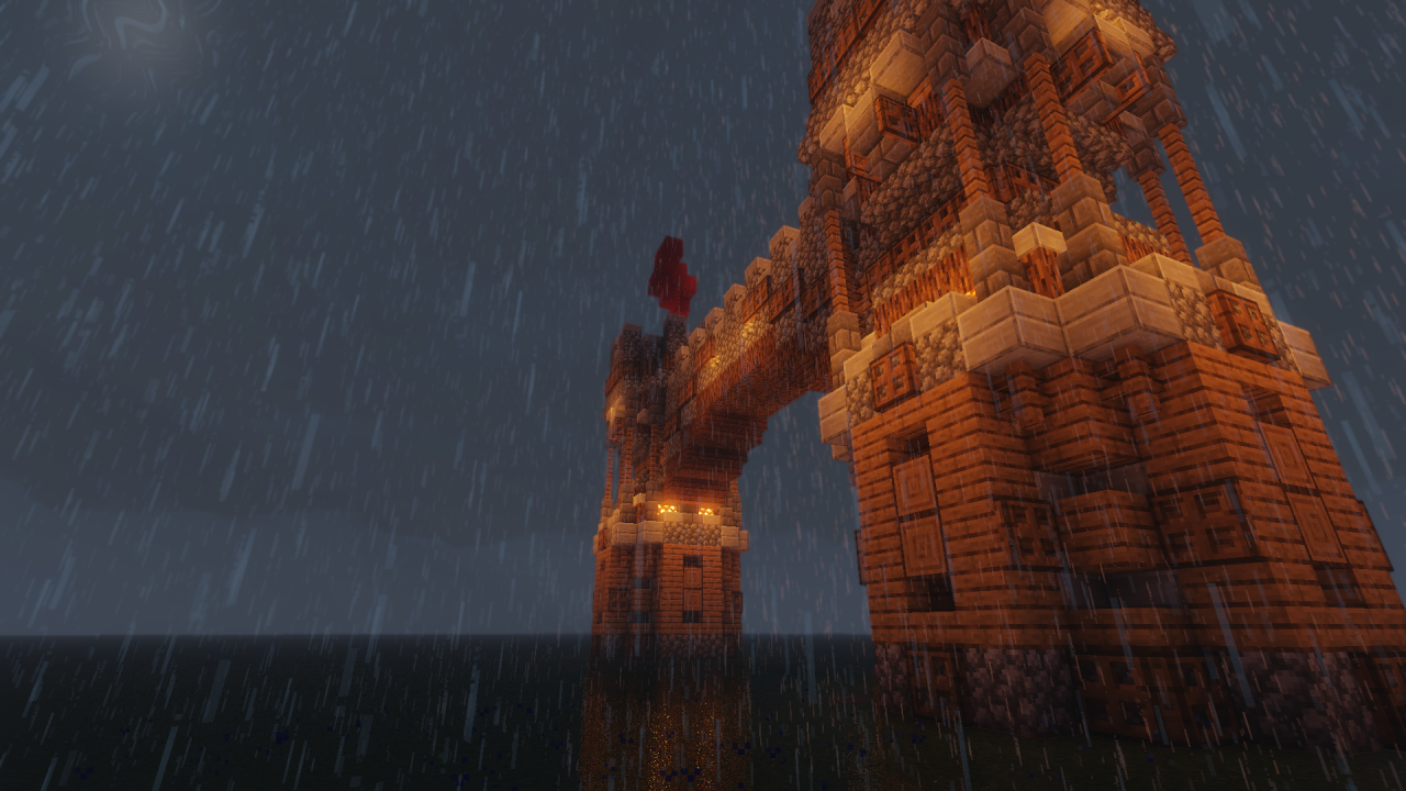 Village Gate Build Minecraft Map