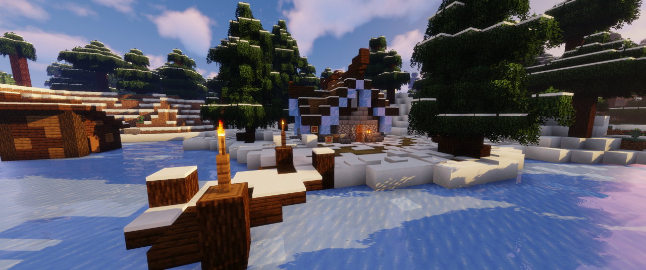 A Long Cold Night Minecraft Map