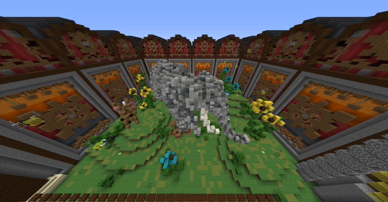 Elephant Organic Build Minecraft Map
