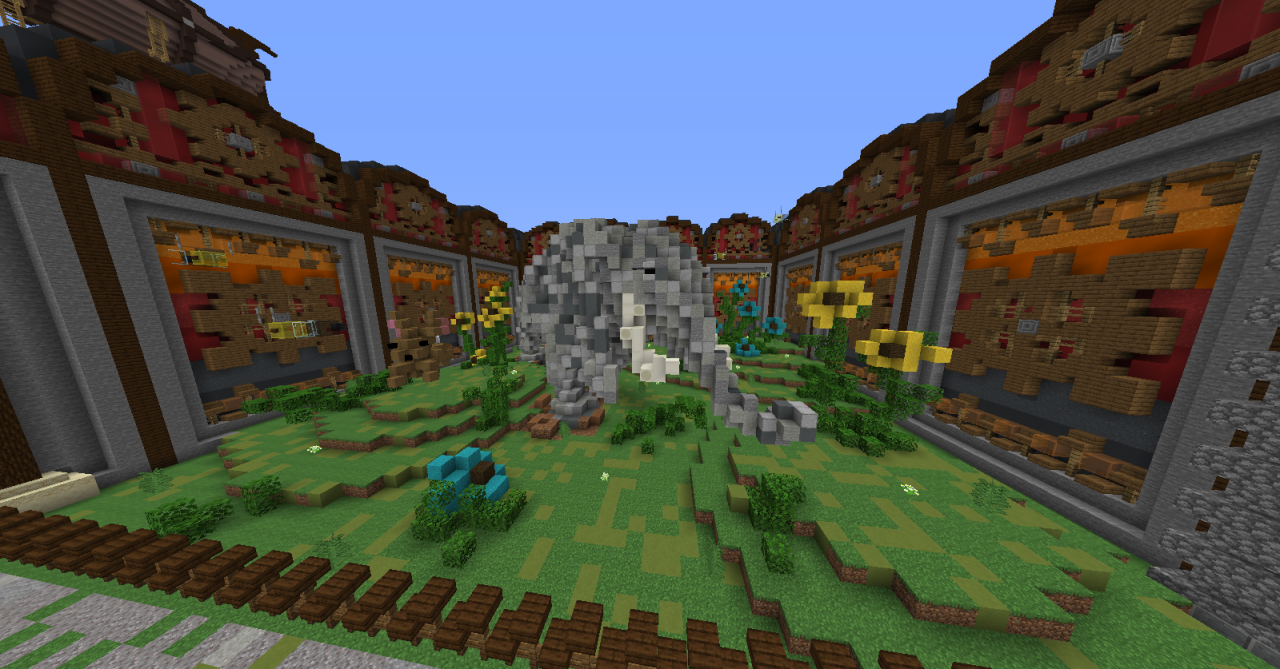 Elephant Organic Build Minecraft Map