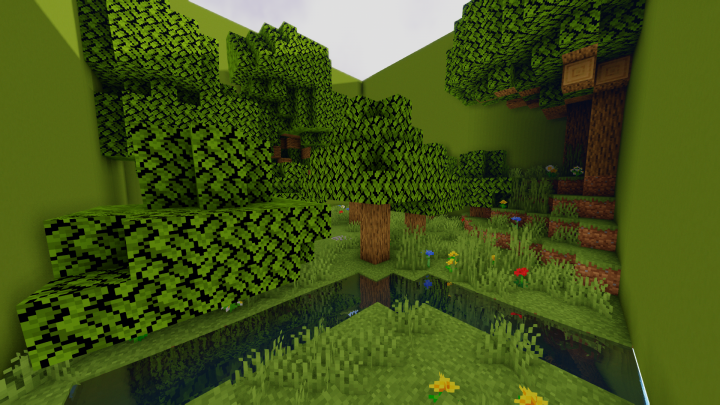 5 Levels of Find the Button Minecraft Map