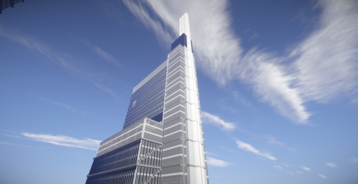 Comcast Technology Center Minecraft Map