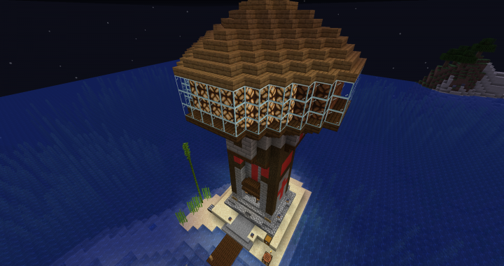 working lighthouse Minecraft Map