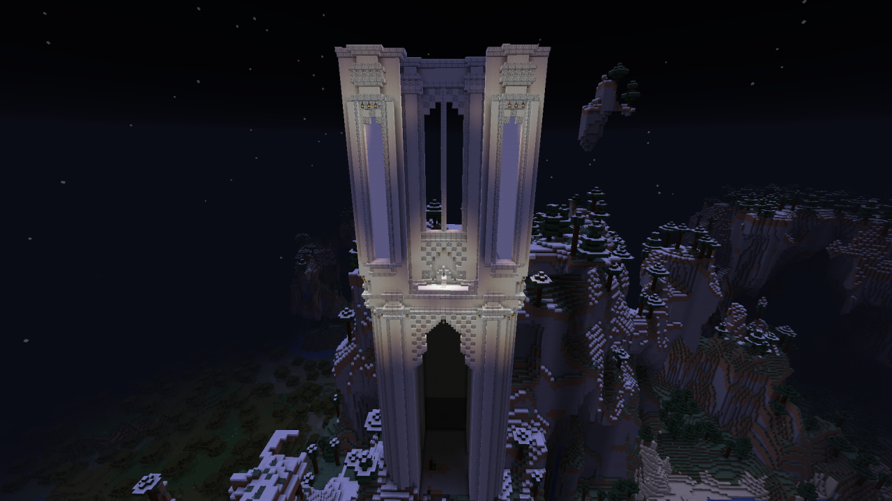 Forgotten Elven Inspired Temple Minecraft Map
