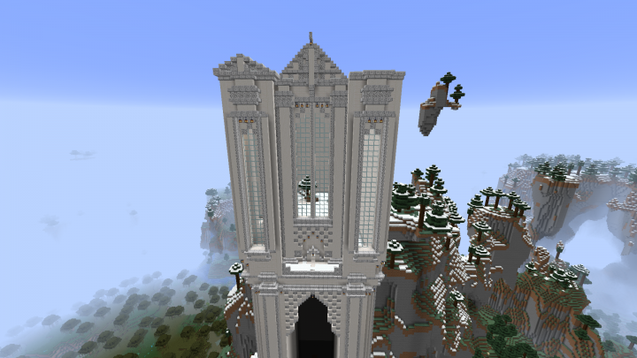 Forgotten Elven Inspired Temple Minecraft Map
