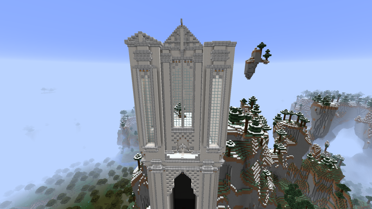 Forgotten Elven Inspired Temple Minecraft Map