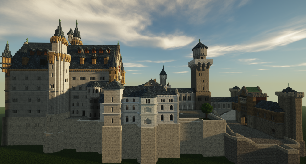 Neuschwanstein Castle Minecraft Map