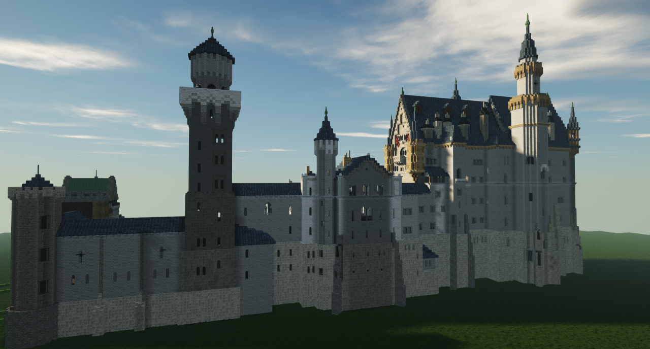 Neuschwanstein Castle Minecraft Map
