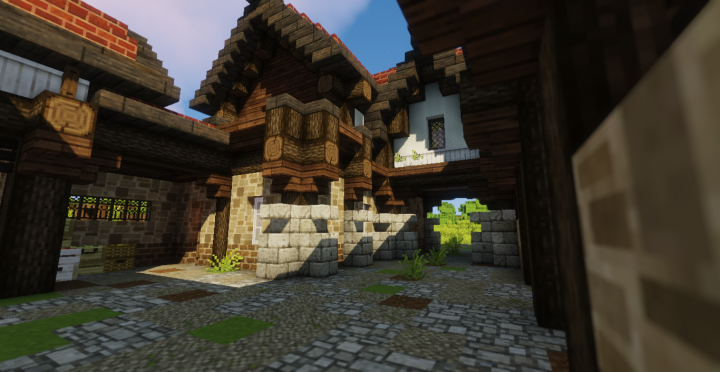 Medieval Stables Minecraft Map
