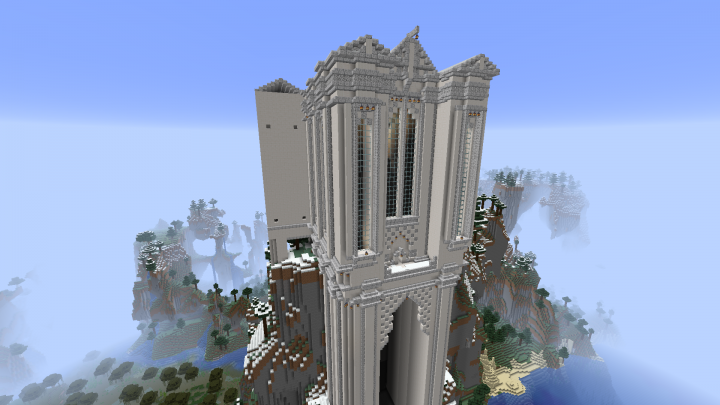 Forgotten Elven Inspired Temple Minecraft Map