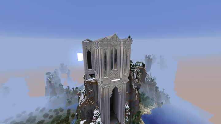 Forgotten Elven Inspired Temple Minecraft Map