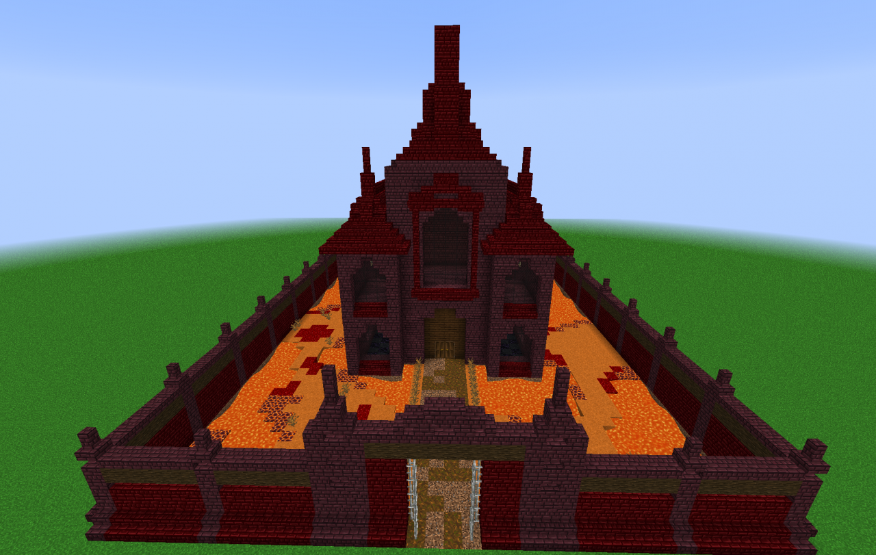 Nether Mansion Minecraft Map
