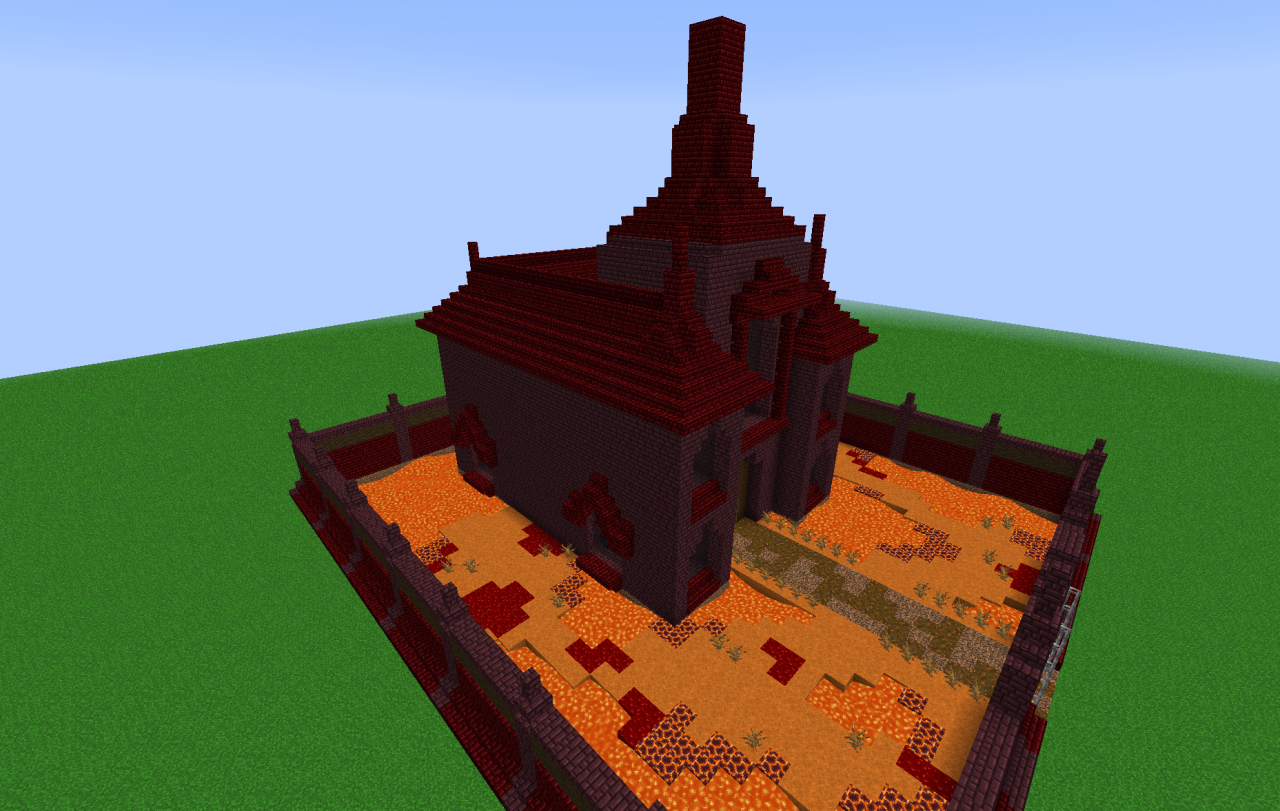 Nether Mansion Minecraft Map