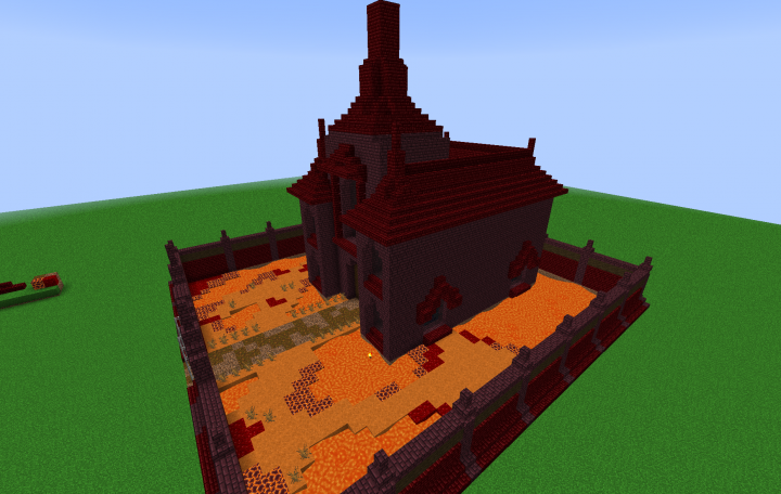 Nether Mansion Minecraft Map