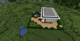 Pixelmon mod + Modern House map Minecraft Map