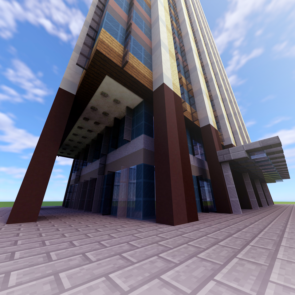 HSBC BANK HEADQUARTERS (La Buenos Aires Tower) Minecraft Map
