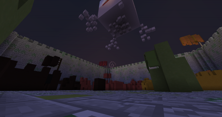 Paint PvP Arena Minecraft Map