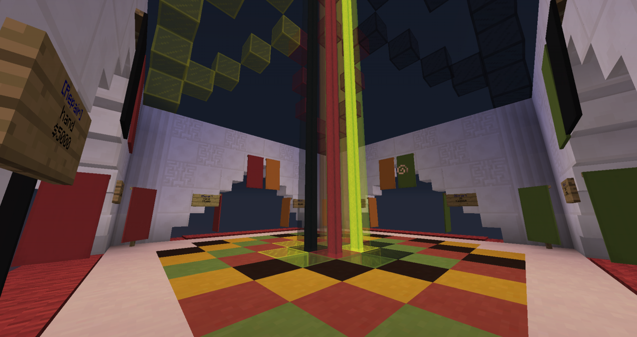 Paint PvP Arena Minecraft Map