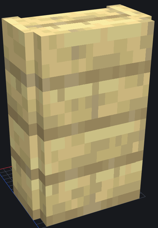 Empty Birch Bookshelf Minecraft Texture Pack