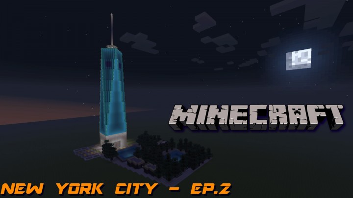 NEW YORK CITY (Minecraft: Playstation 4 Edition) Pt.2 Minecraft Map