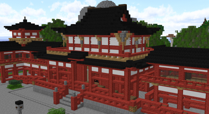 Byodo-In Temple Complex (Hawaii Replica) Minecraft Map