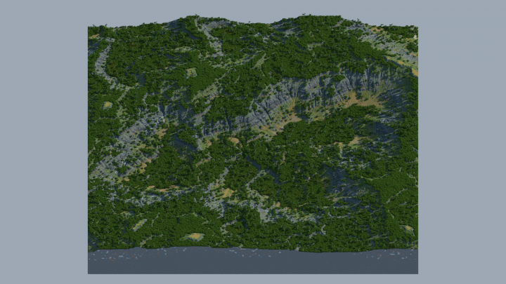 Random Terrain [Download] 2048x2048 Minecraft Map
