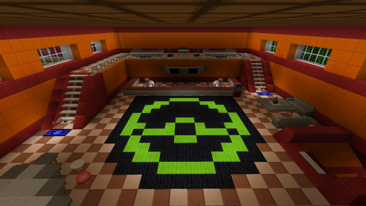 Pixelmon Corvus: Yoake City PokeCenter Minecraft Map