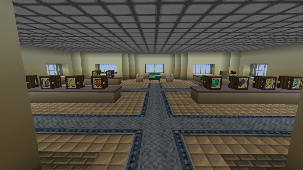 Pixelmon Corvus: Yoake City Department Store Minecraft Map