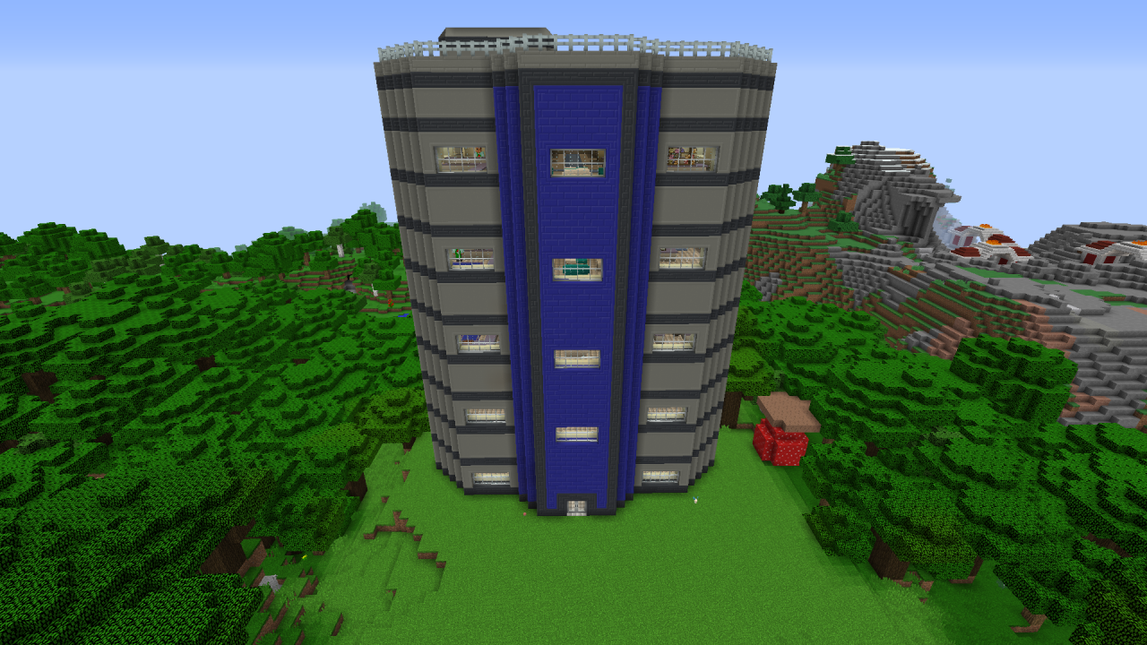 Pixelmon Corvus: Yoake City Department Store Minecraft Map