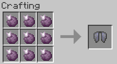 Elytra Crafting Minecraft Data Pack